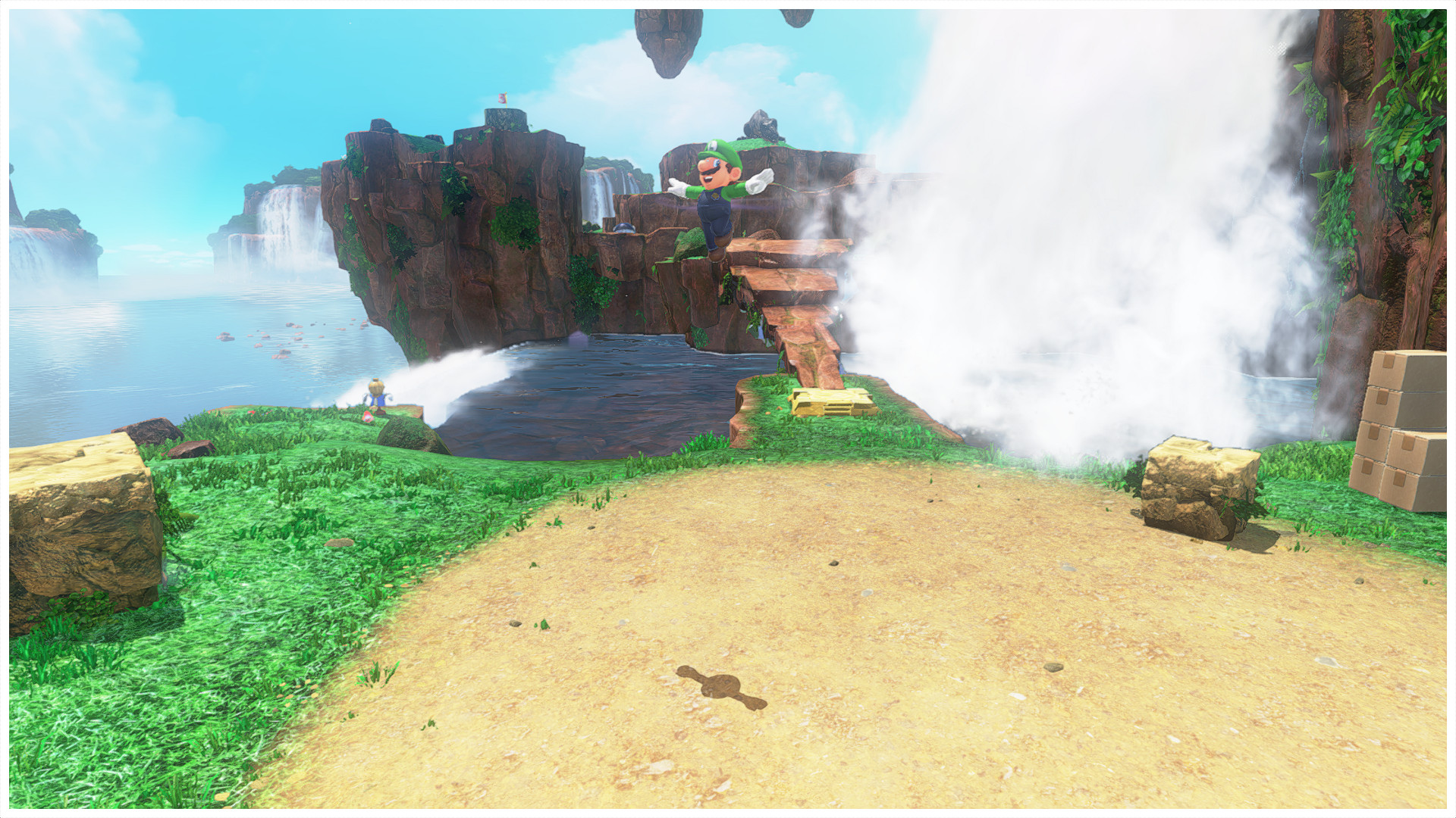 [MOON UPDATE]Luigi Physics Mod for Super Mario Odyssey | SMO Mods