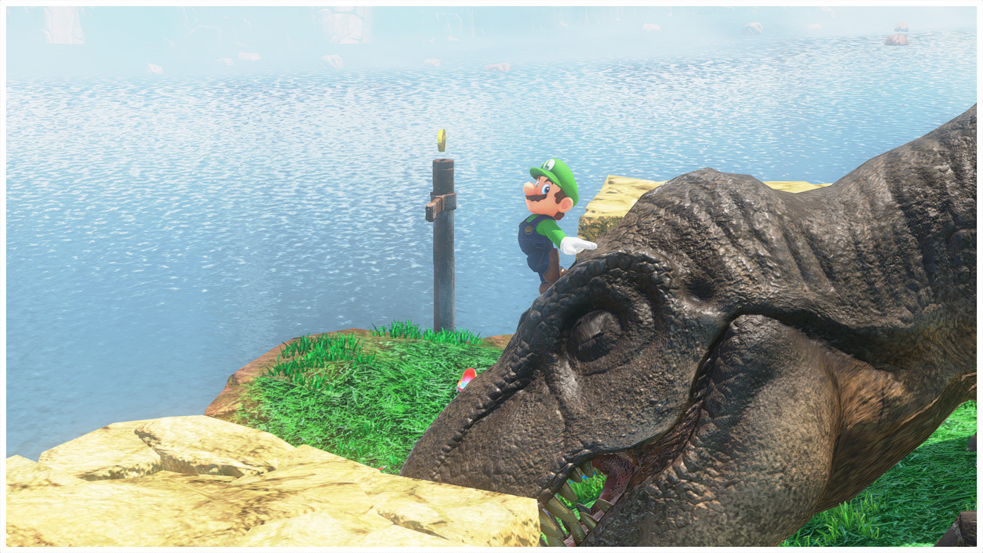 [MOON UPDATE]Luigi Physics Mod for Super Mario Odyssey | SMO Mods