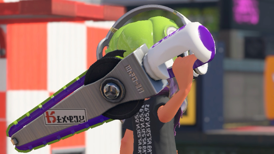 Purple Splatana Stamper Nouveau Mod for Splatoon 3 | Splatoon 3 Mods