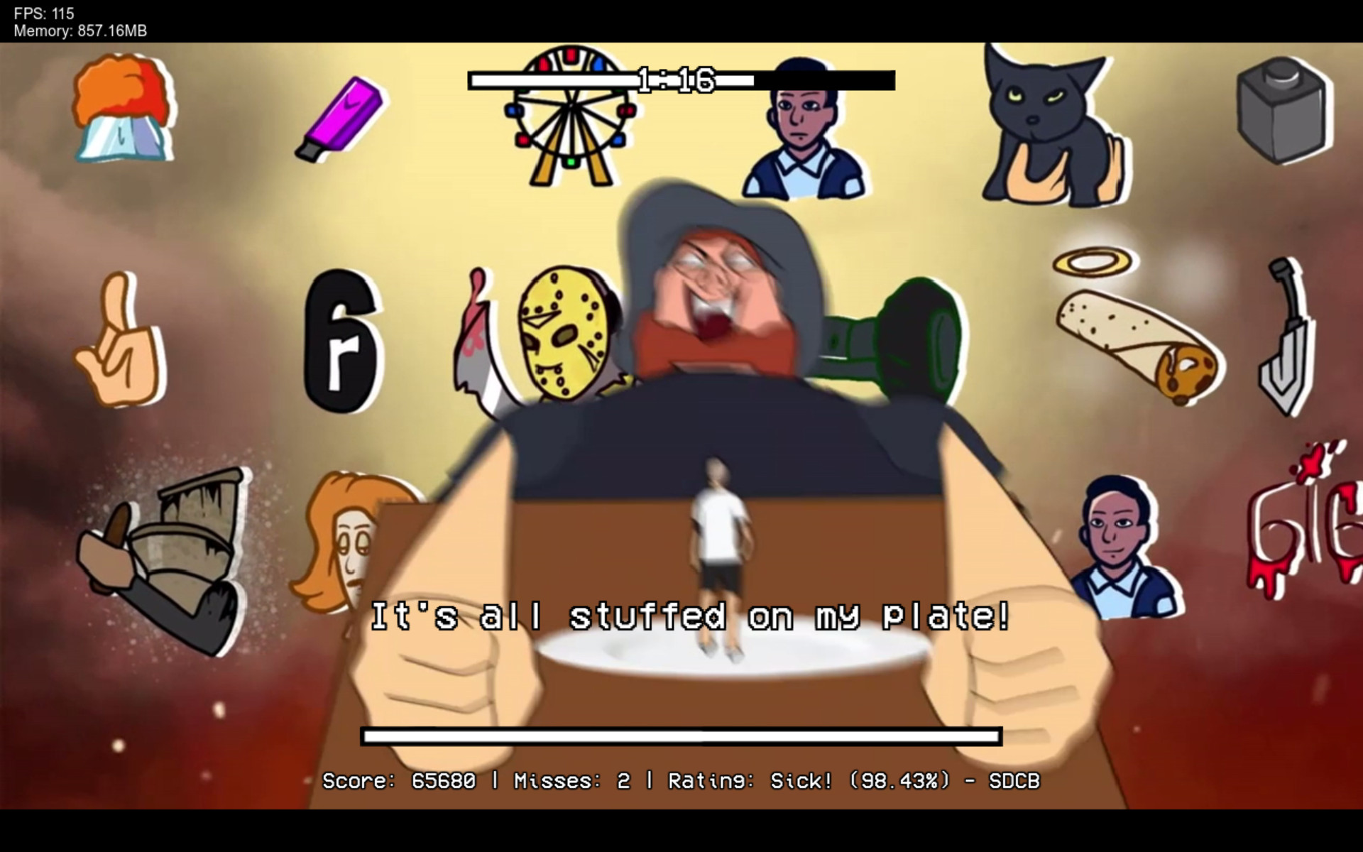 ALL YOU CAN EAT | CASEOH VS JYNXZI | Blueok skin Mod for Friday Night ...