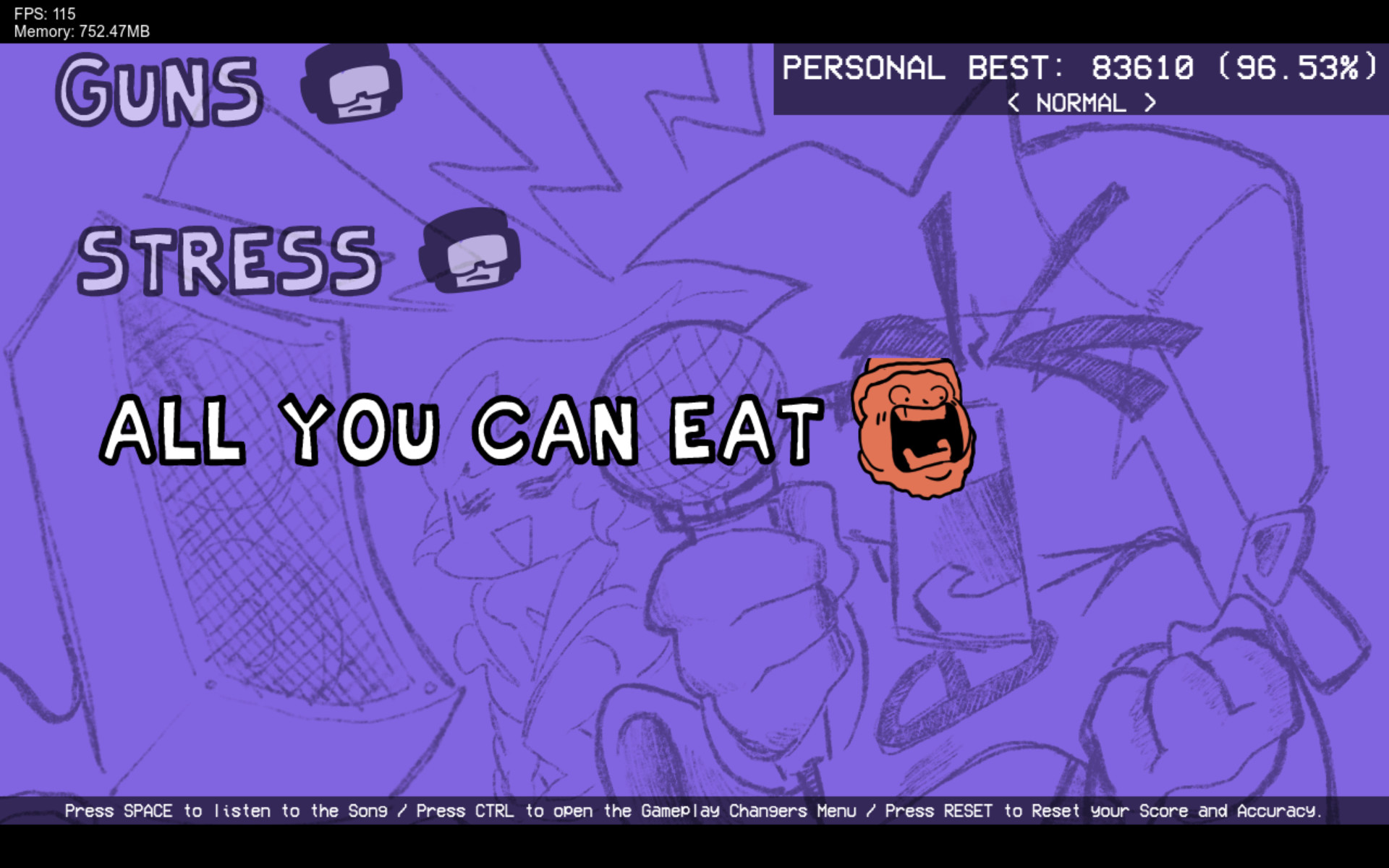 ALL YOU CAN EAT | CASEOH VS JYNXZI | Blueok skin Mod for Friday Night ...