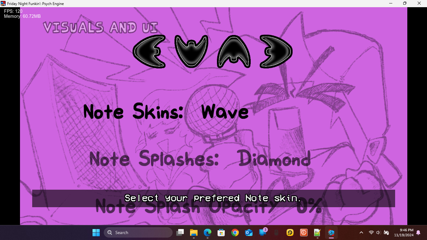 Wave NOTE assets Mod for Friday Night Funkin' | FNF Mods