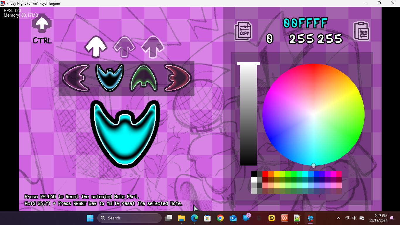 Wave NOTE assets Mod for Friday Night Funkin' | FNF Mods
