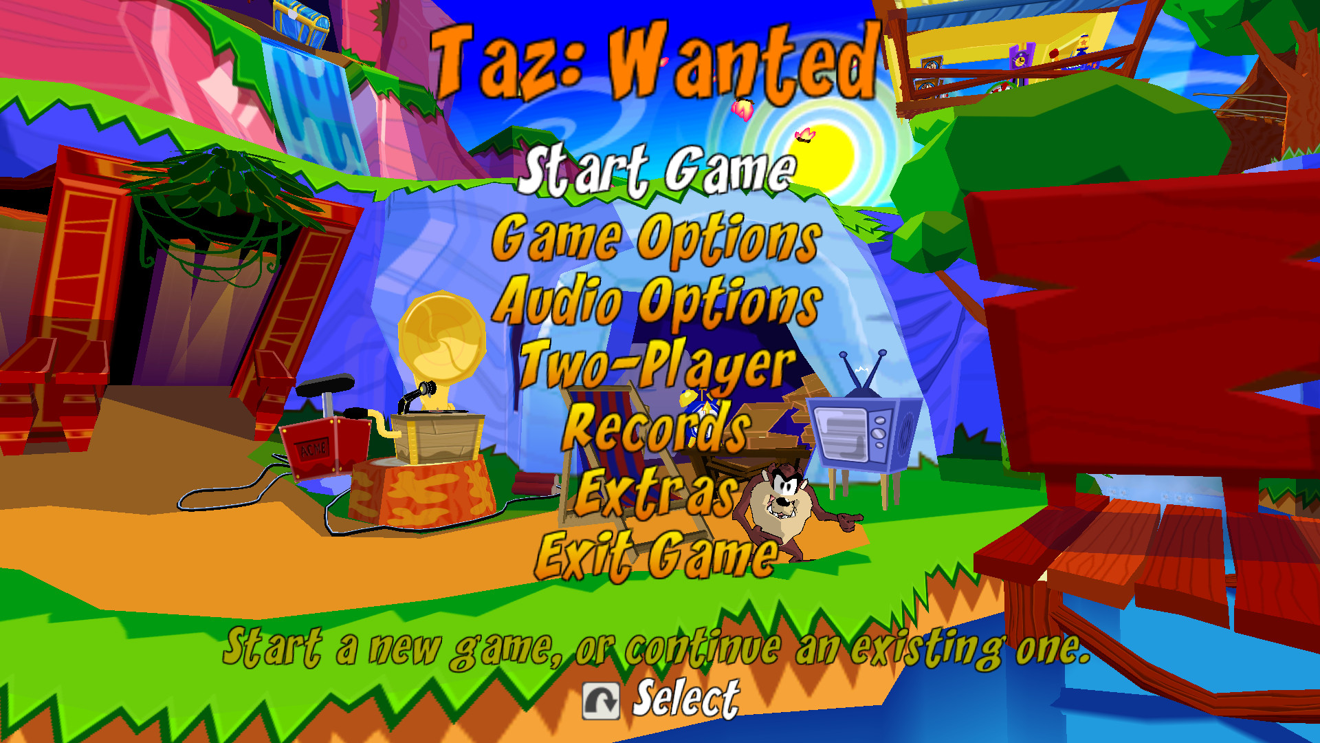 Classic Font Mod for Taz: Wanted | Taz Wanted Mods