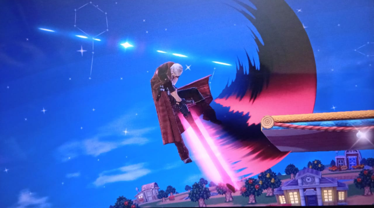Dante from Devil May Cry Series over Cloud Mod for Super Smash Bros ...