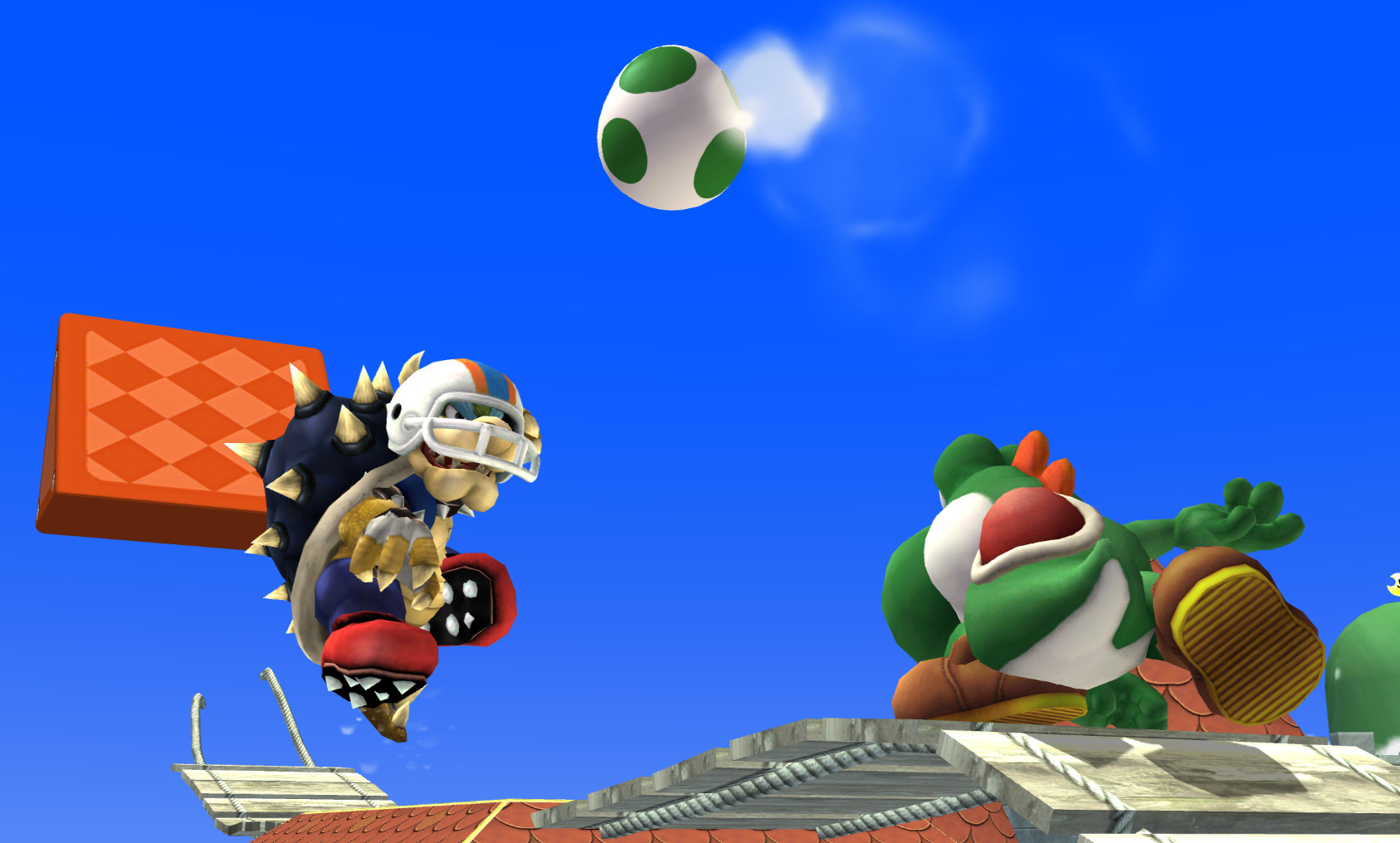 Chargin' Chuck Bowser (w/ Giga Bowser) Mod for Super Smash Bros. Brawl | Brawl Mods