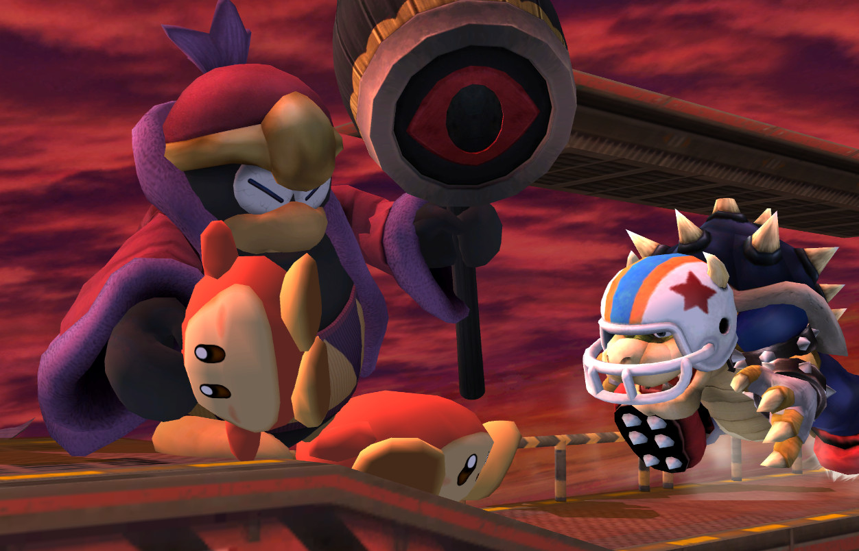 Chargin' Chuck Bowser (w/ Giga Bowser) Mod for Super Smash Bros. Brawl | Brawl Mods