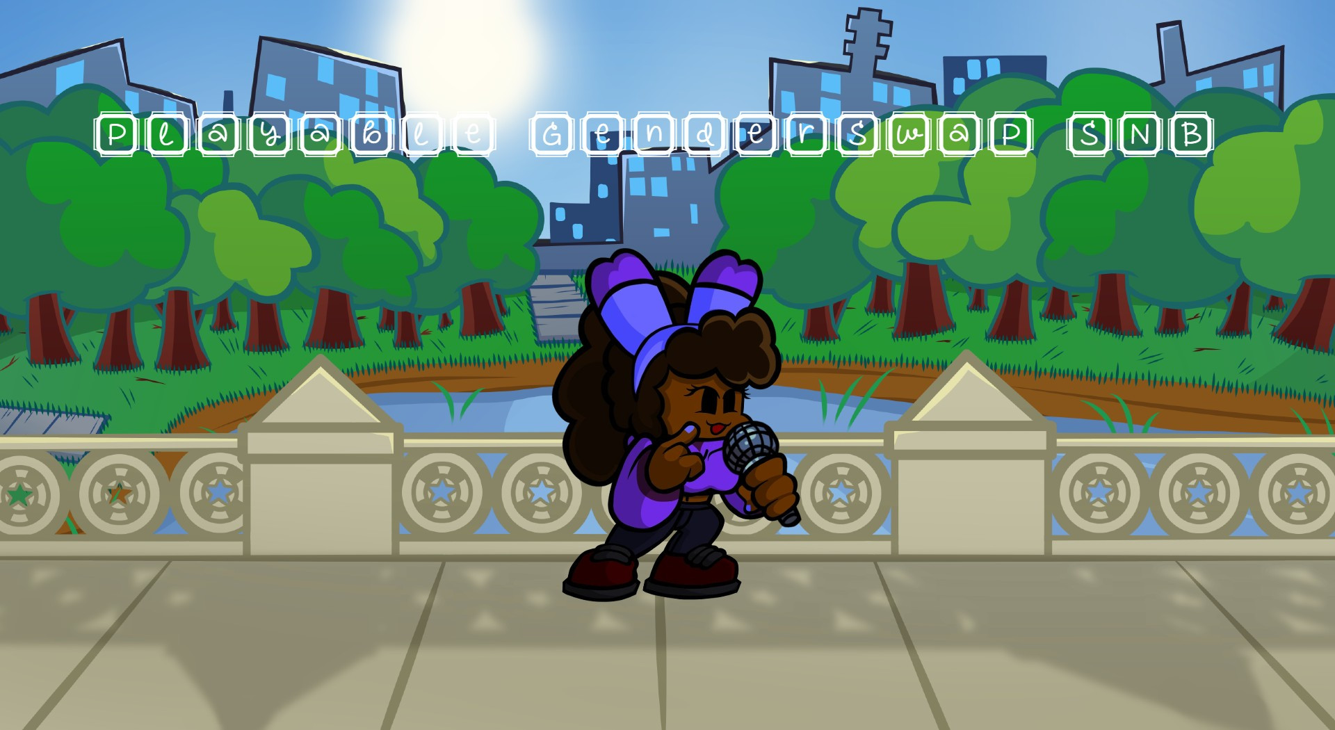 Playable Genderswap SNB Mod for Friday Night Funkin' | FNF Mods