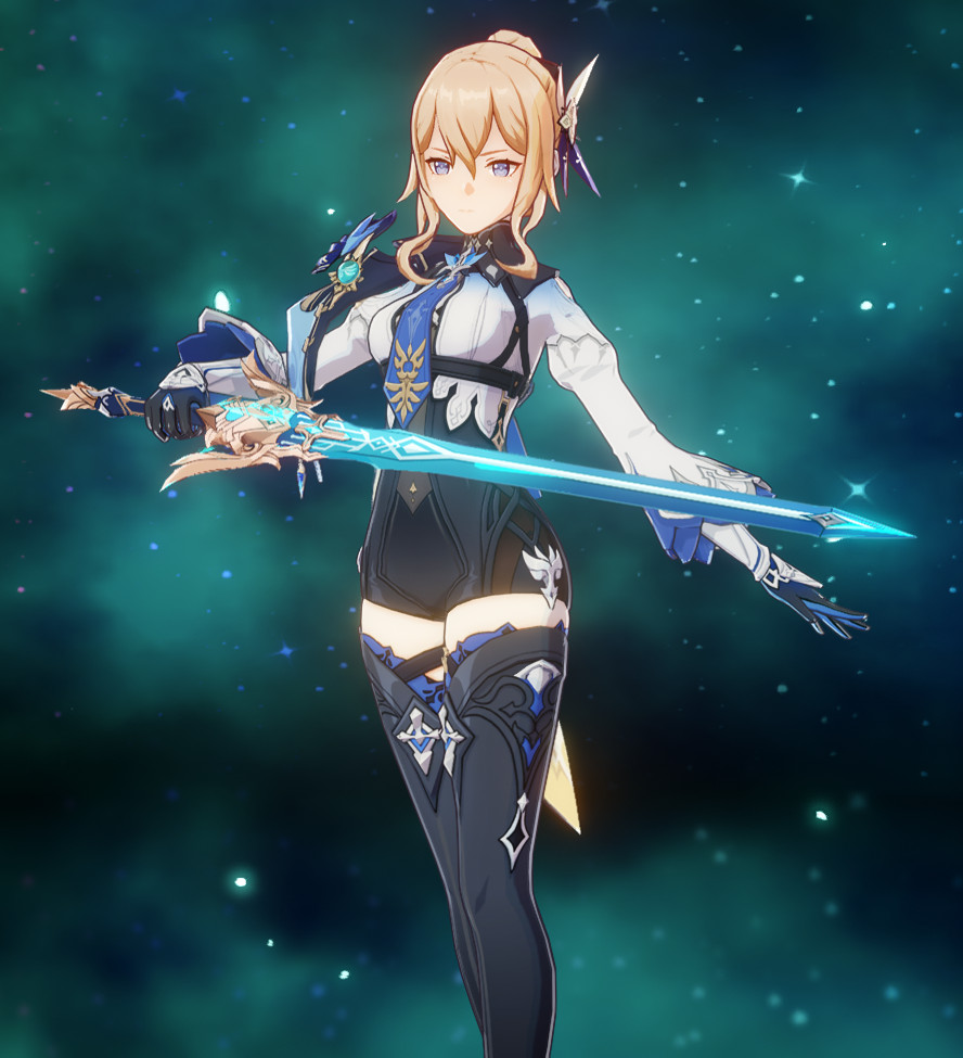 Jean in Eula outfit Mod for Genshin Impact | GI Mods