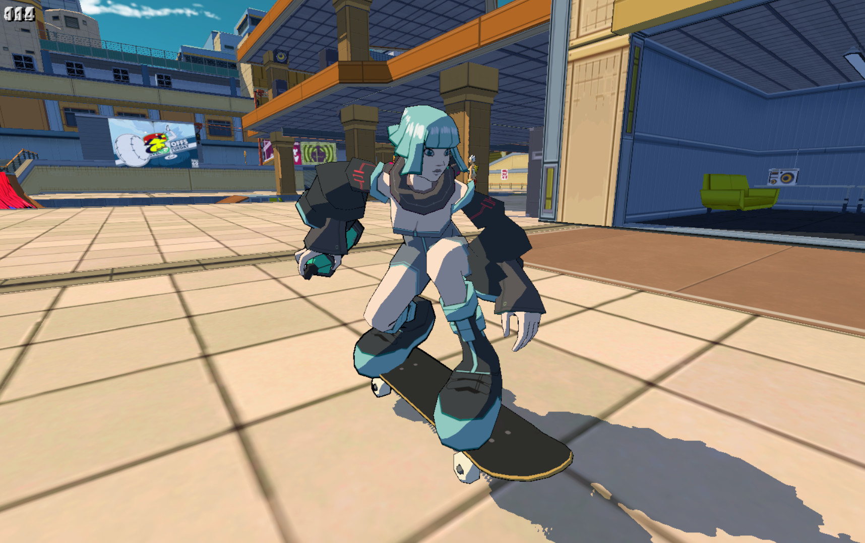 Hatsune Miku themed Bel Mod for Bomb Rush Cyberfunk | BRC Mods