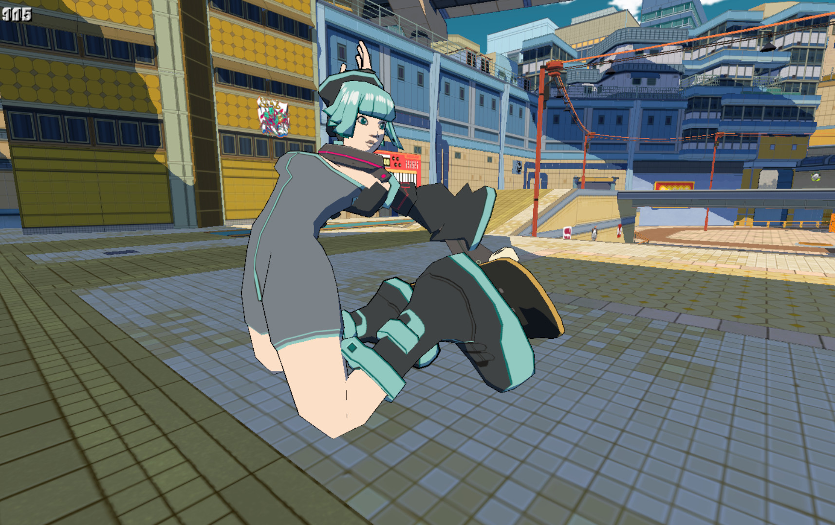 Hatsune Miku themed Bel Mod for Bomb Rush Cyberfunk | BRC Mods