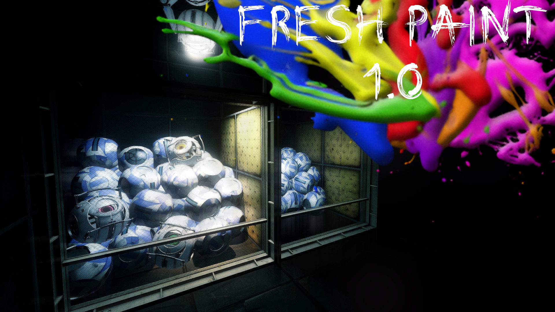 [SENSITIVE CONTENT] P2: Fresh Paint Mod for Portal 2 | P2 Mods