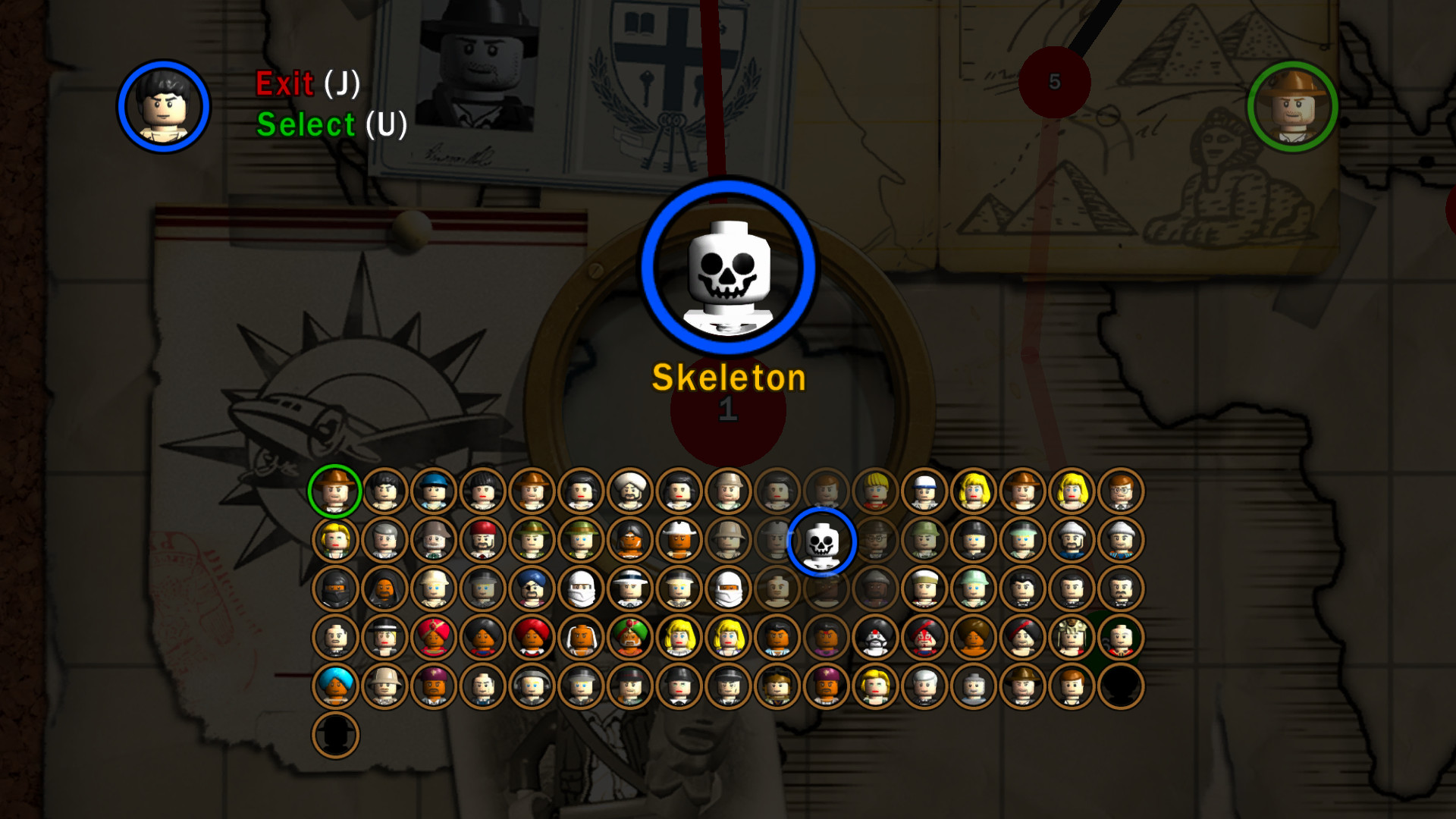 Playable Skeleton / Forrestal (Skeleton) Mod for LEGO Indiana Jones ...