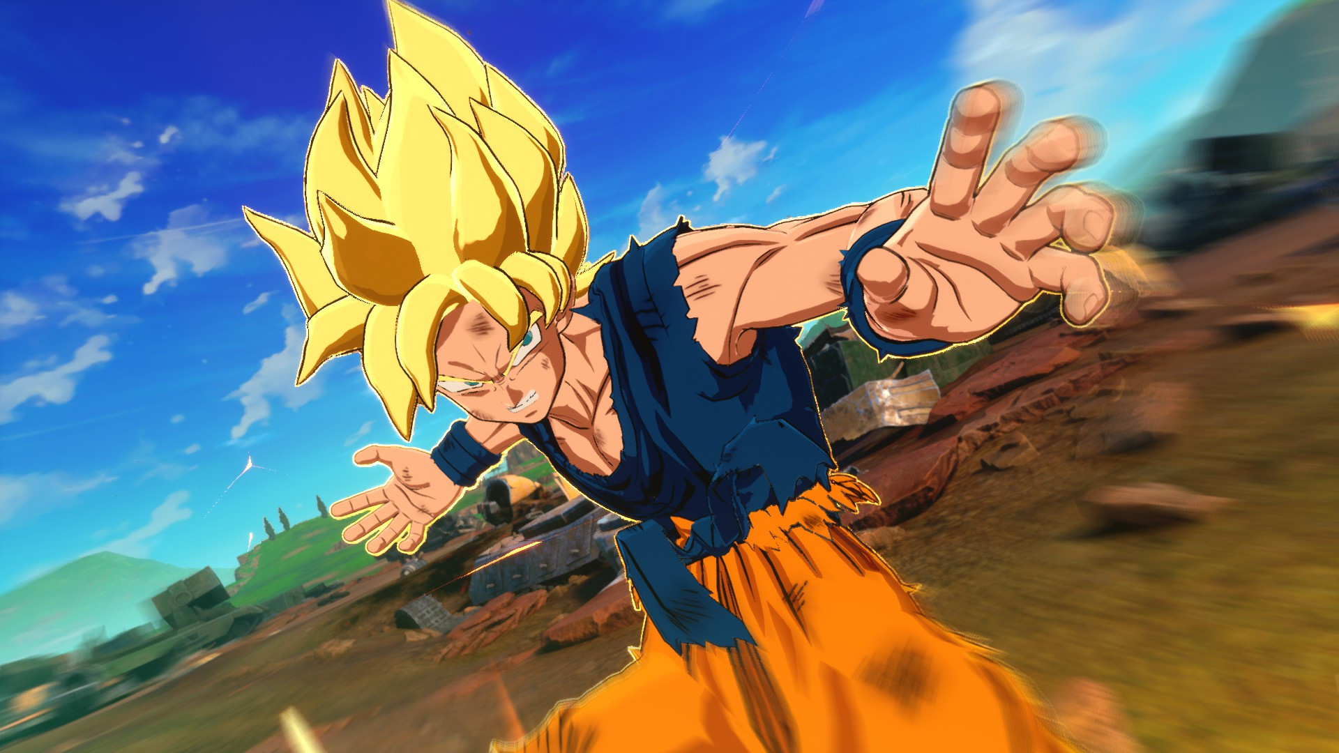 (UPDATE) Goku (Z - Early) Super Saiyan Transform Mod for Dragon Ball ...