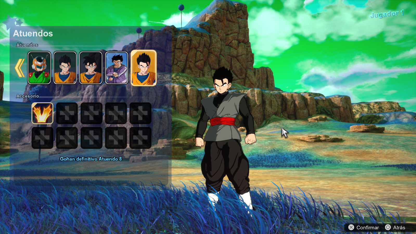Black Gohan como traje de Gohan Base y Definitivo Mod for Dragon Ball ...