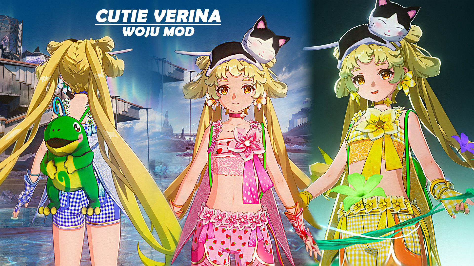 Woju - Cutie Verina Mod for Wuthering Waves | WuWa Mods
