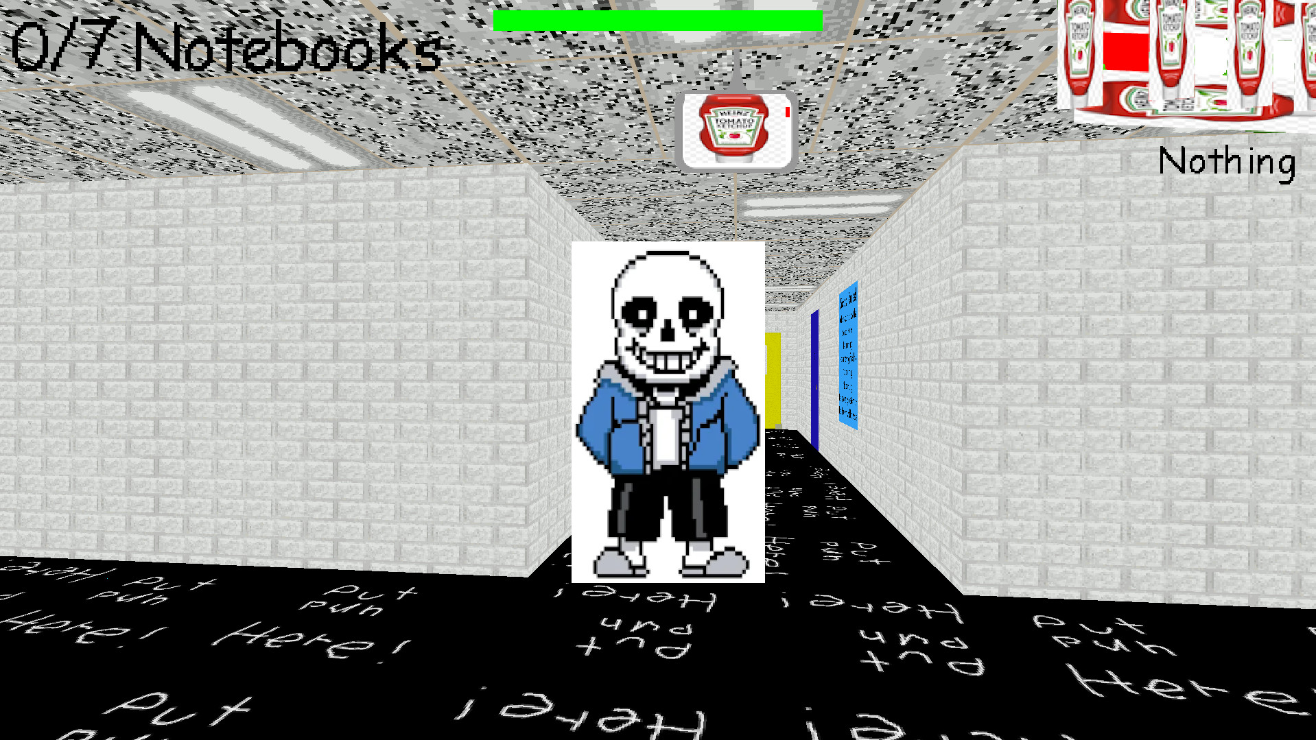 Sans' Basics Mod for Baldi's Basics | Baldi Mods