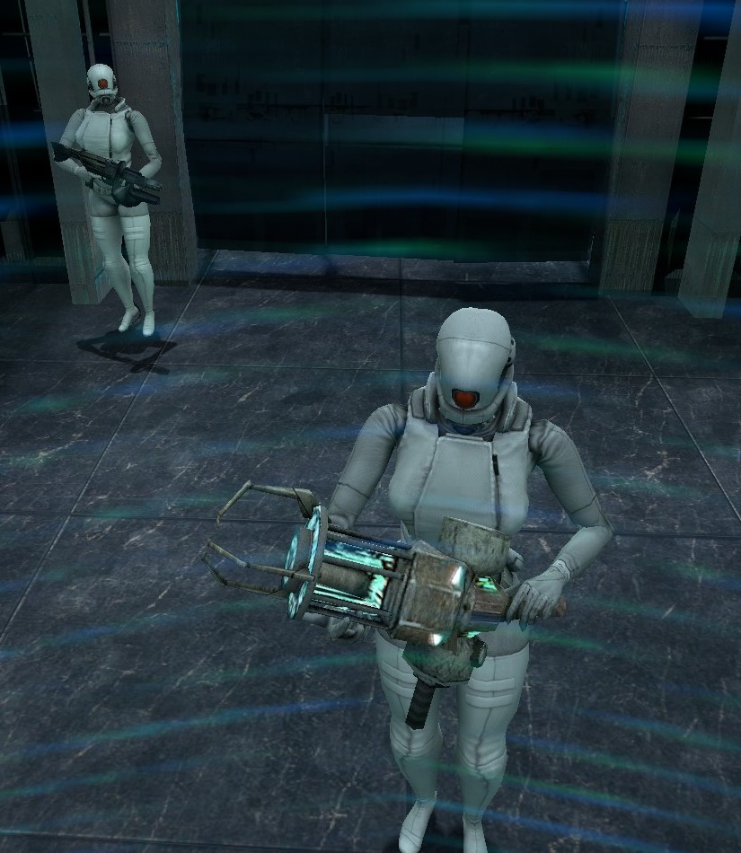 Female combine assassin as metrocop and elites Mod for Half-Life 2 ...