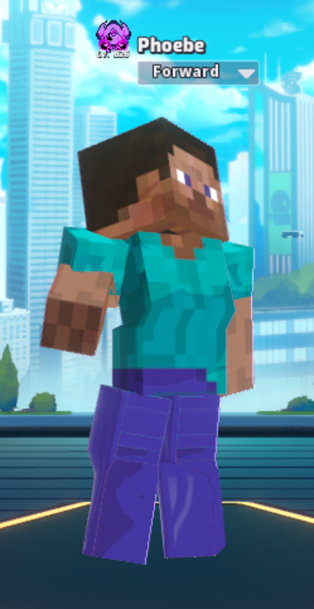 Minecraft Steve over X Mod for Omega Strikers | OS Mods