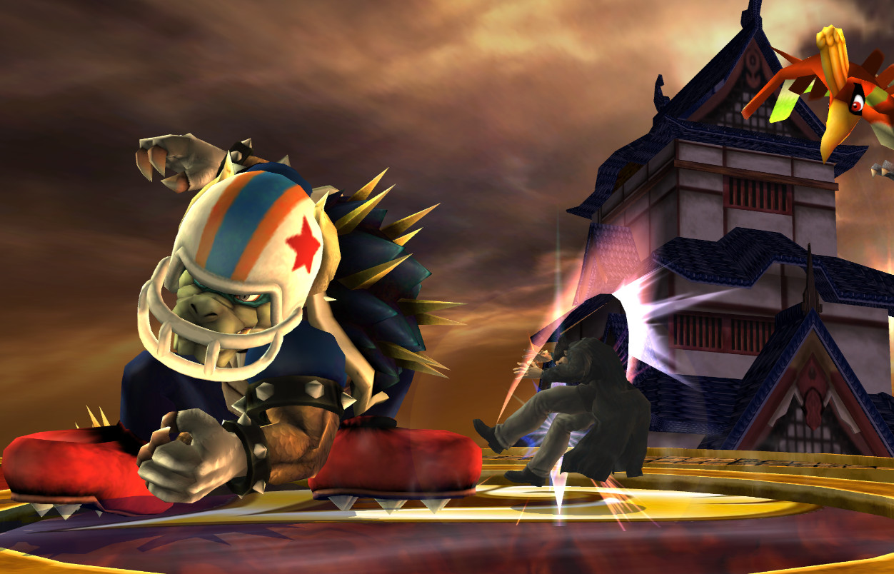 Chargin' Chuck Bowser (w/ Giga Bowser) Mod for Super Smash Bros. Brawl | Brawl Mods