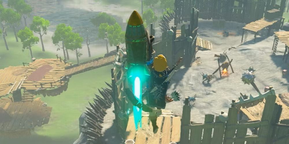 Infinite Rocket Shield Mod for The Legend of Zelda: Tears of the Kingdom | TOTK Mods