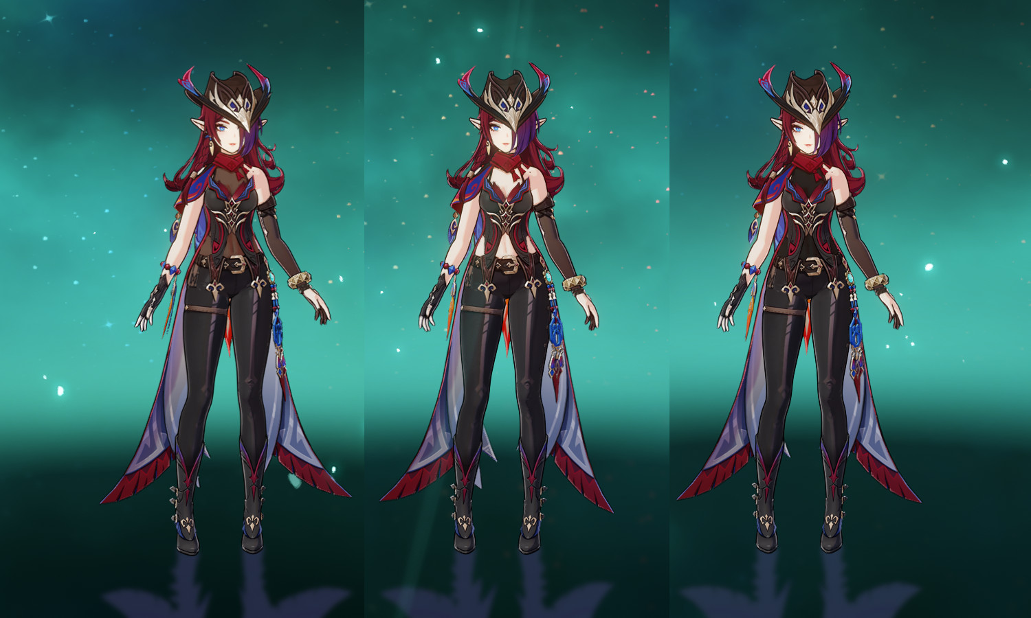 Chasca pants and clothing edit + tan Mod for Genshin Impact | GI Mods