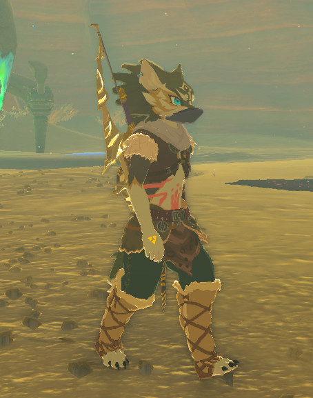 Wolf Link's Original Right Arm Mod for The Legend of Zelda: Tears of ...