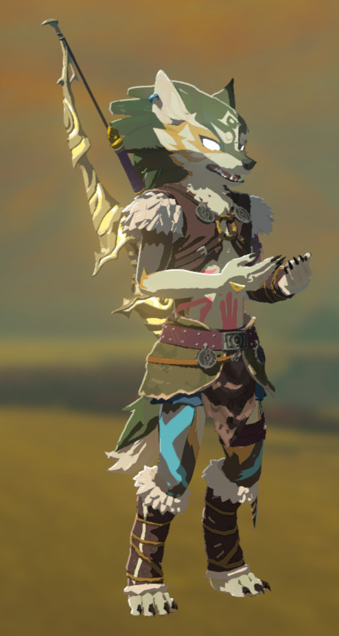 Wolf Link's Original Right Arm Mod for The Legend of Zelda: Tears of ...