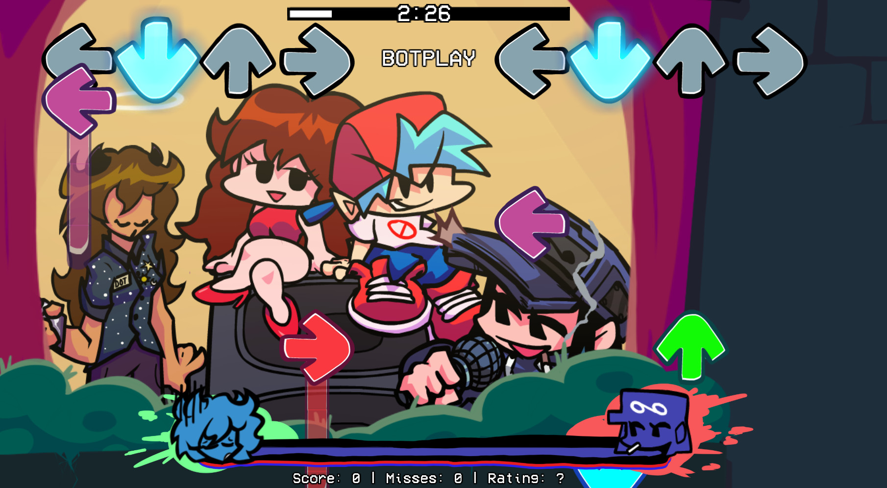 Wacky Night Wackiness Mod for Friday Night Funkin' | FNF Mods