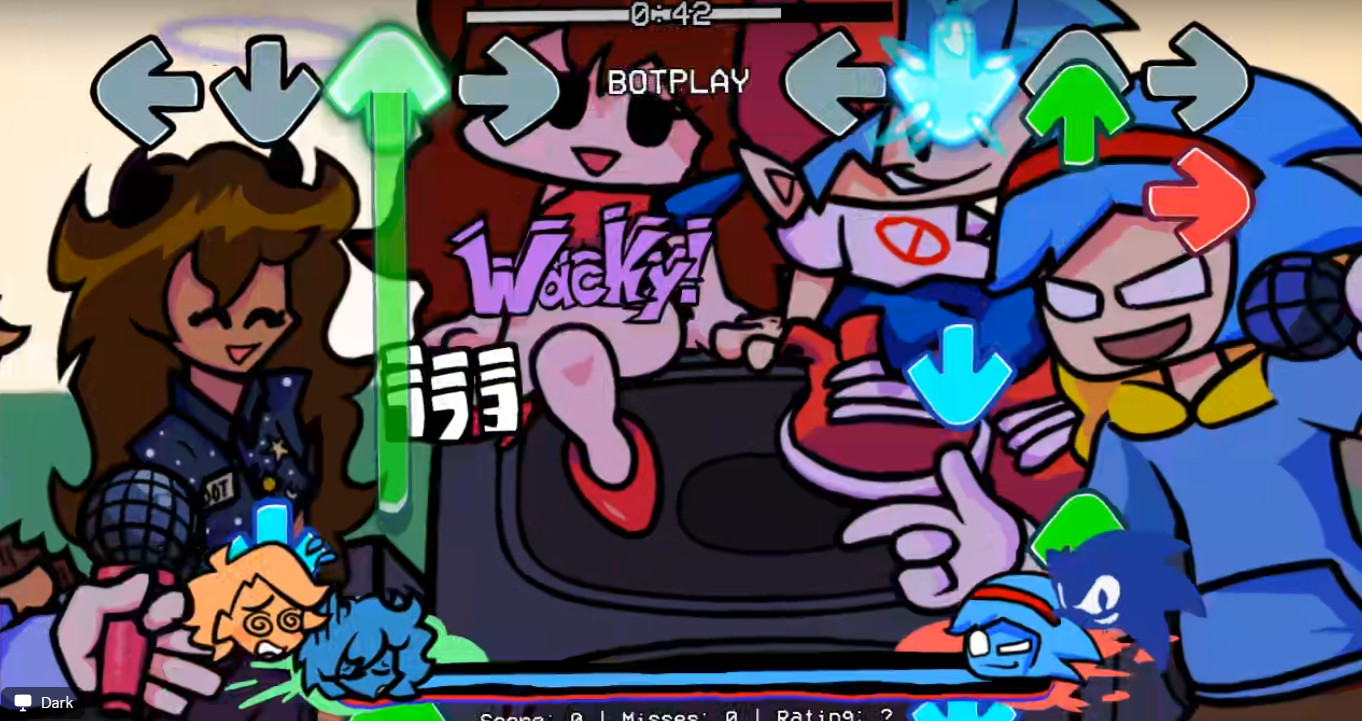 Wacky Night Wackiness Mod for Friday Night Funkin' | FNF Mods