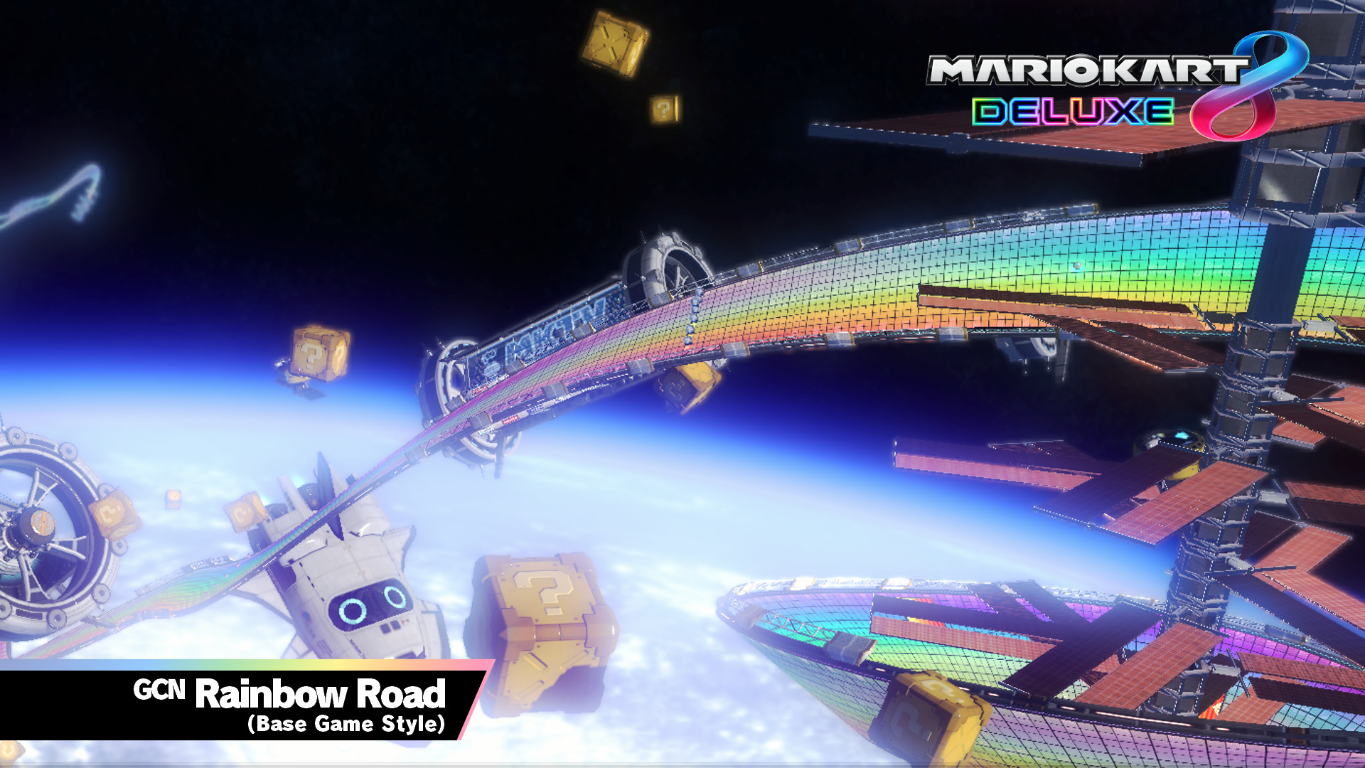 GCN Rainbow Road - Accurate Base Game Style Mod for Mario Kart 8 Deluxe ...