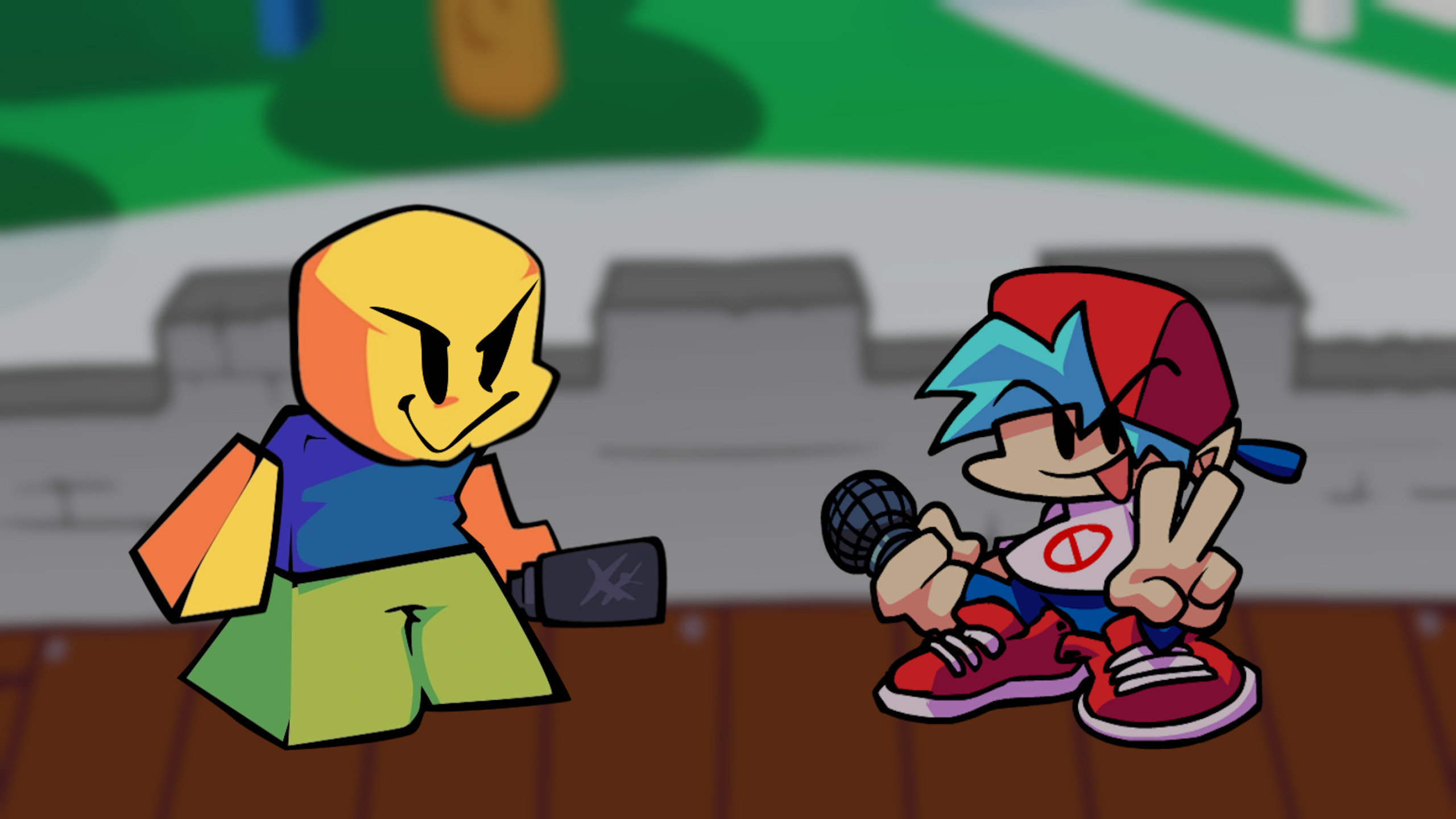 NOOB RESPAWNED: Sprite recreation Mod for Friday Night Funkin' | FNF Mods