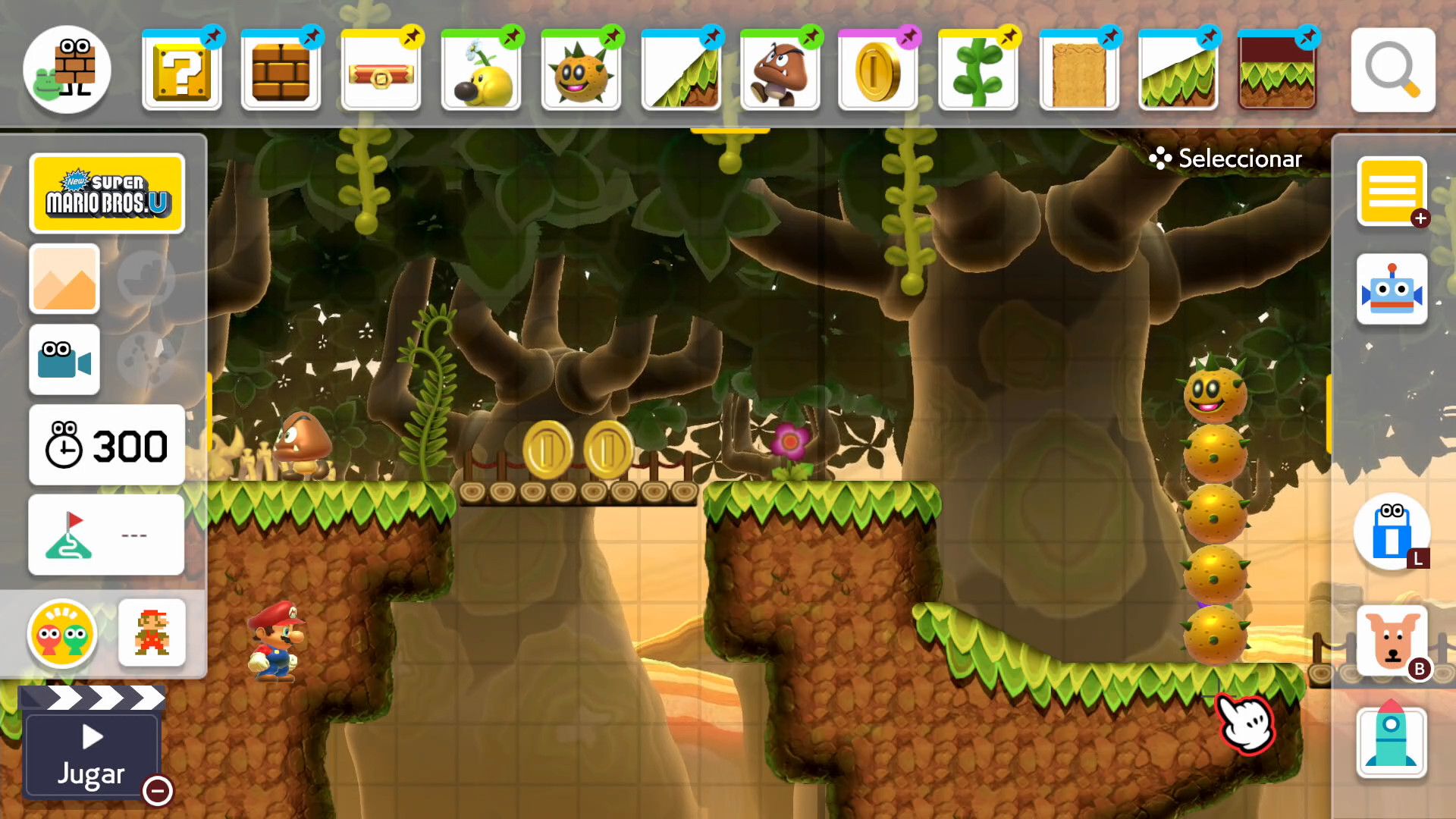 Overgrown Oasis | Custom Theme Mod for Super Mario Maker 2 | SMM2 Mods