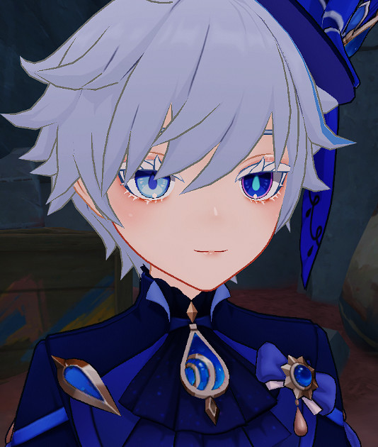 Furina Normal Eyelashes Mod for Genshin Impact | GI Mods
