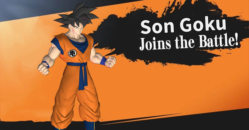 Goku in Smash 3DS Modpack! Mod for Super Smash Bros. (3DS) | SSB3DS Mods