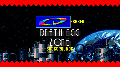 CD-based Death Egg Zone Backgrounds Mod for Sonic 3 A.I.R. | S3AIR Mods