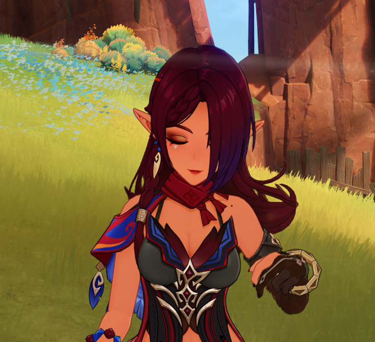 Evening Wind Chasca Mod for Genshin Impact | GI Mods