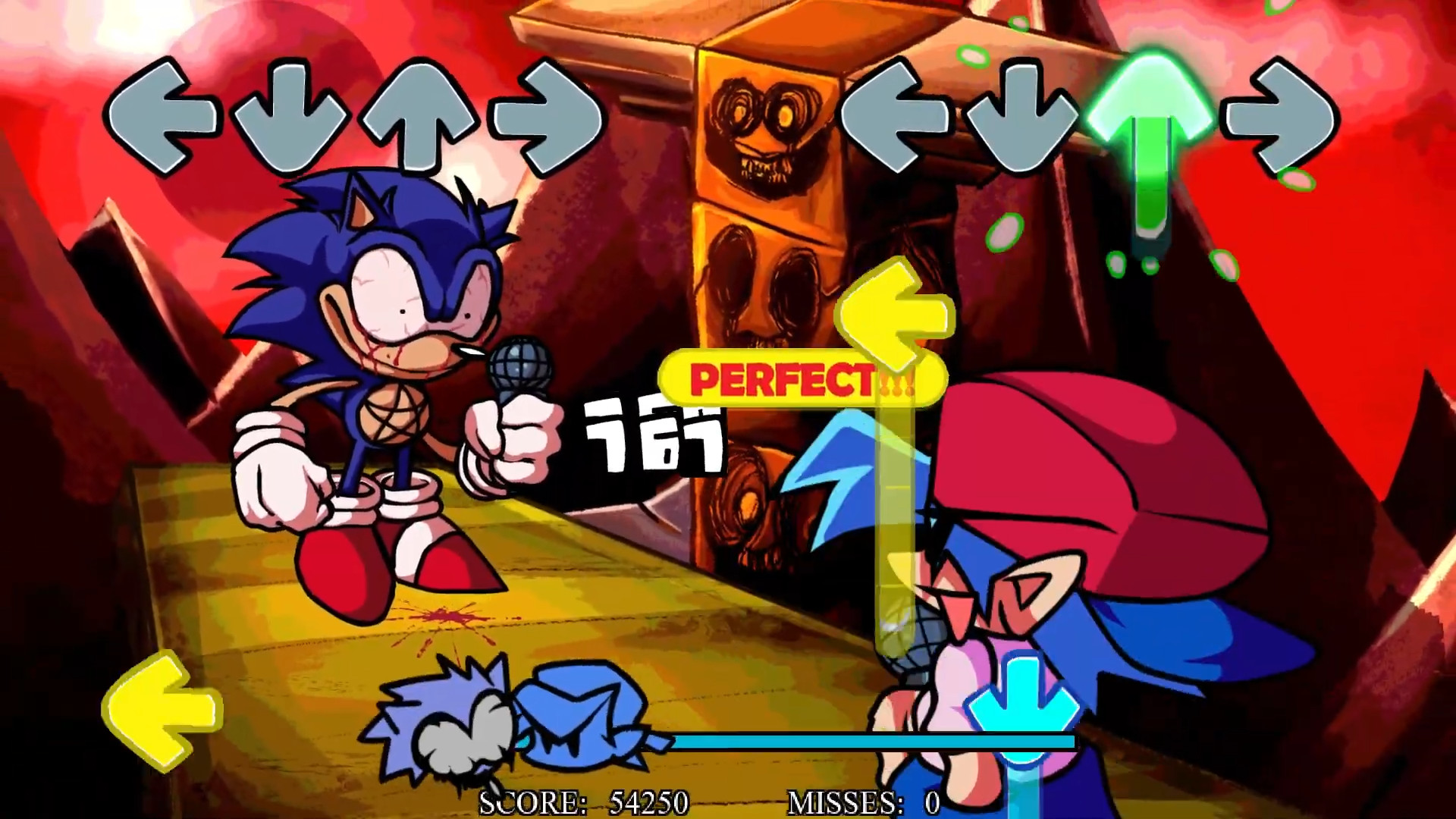 FNF - Scary "Perfect" Judgement Mod for Friday Night Funkin' | FNF Mods