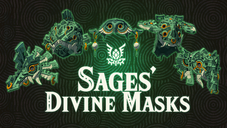 Sages' Divine Masks Mod for The Legend of Zelda: Tears of the Kingdom ...