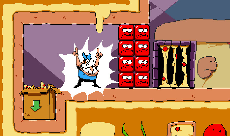 Early Test Build Escape Blocks Restored! Mod for Pizza Tower | PT Mods