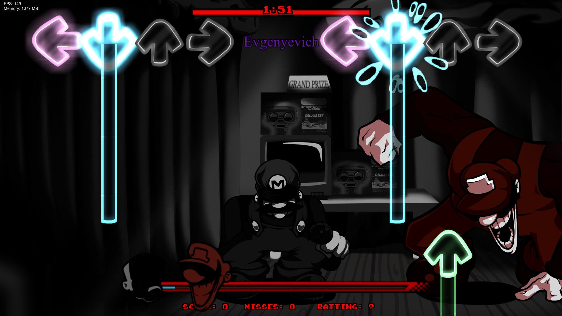 Mario's Madness V2 VS MX Mod for Friday Night Funkin' | FNF Mods