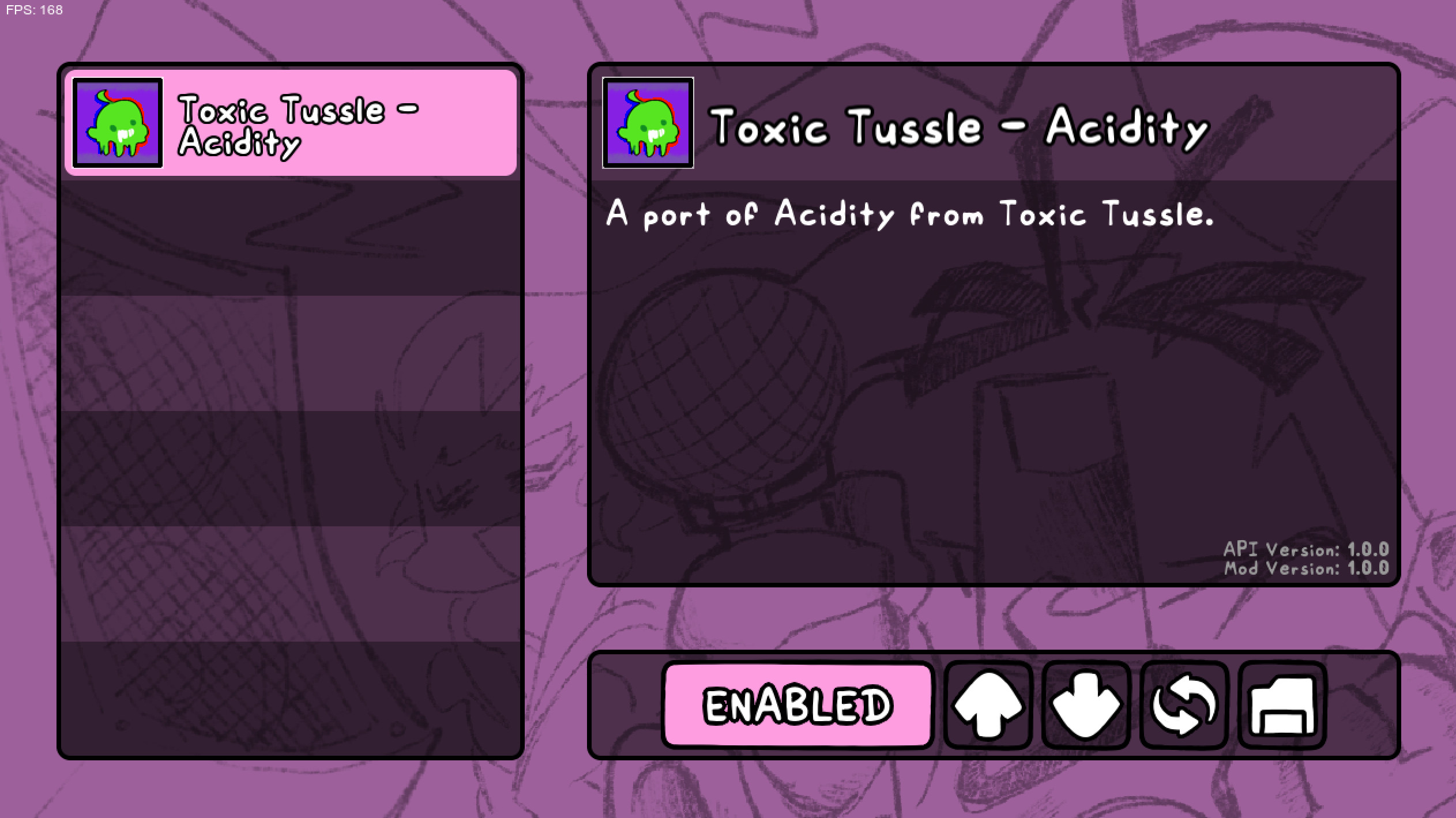 Toxic Tussle - Acidity FPS+ Port Mod for Friday Night Funkin' | FNF Mods