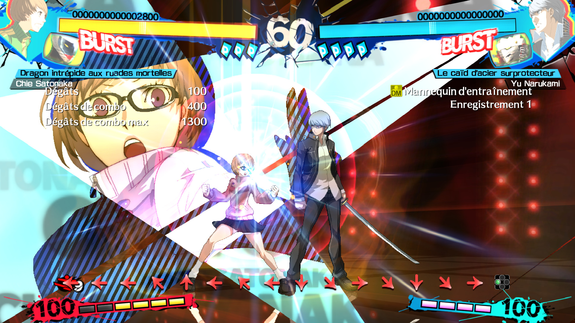 Haru recolor for Chie's Color2 Mod for Persona 4 Arena Ultimax | P4AU Mods