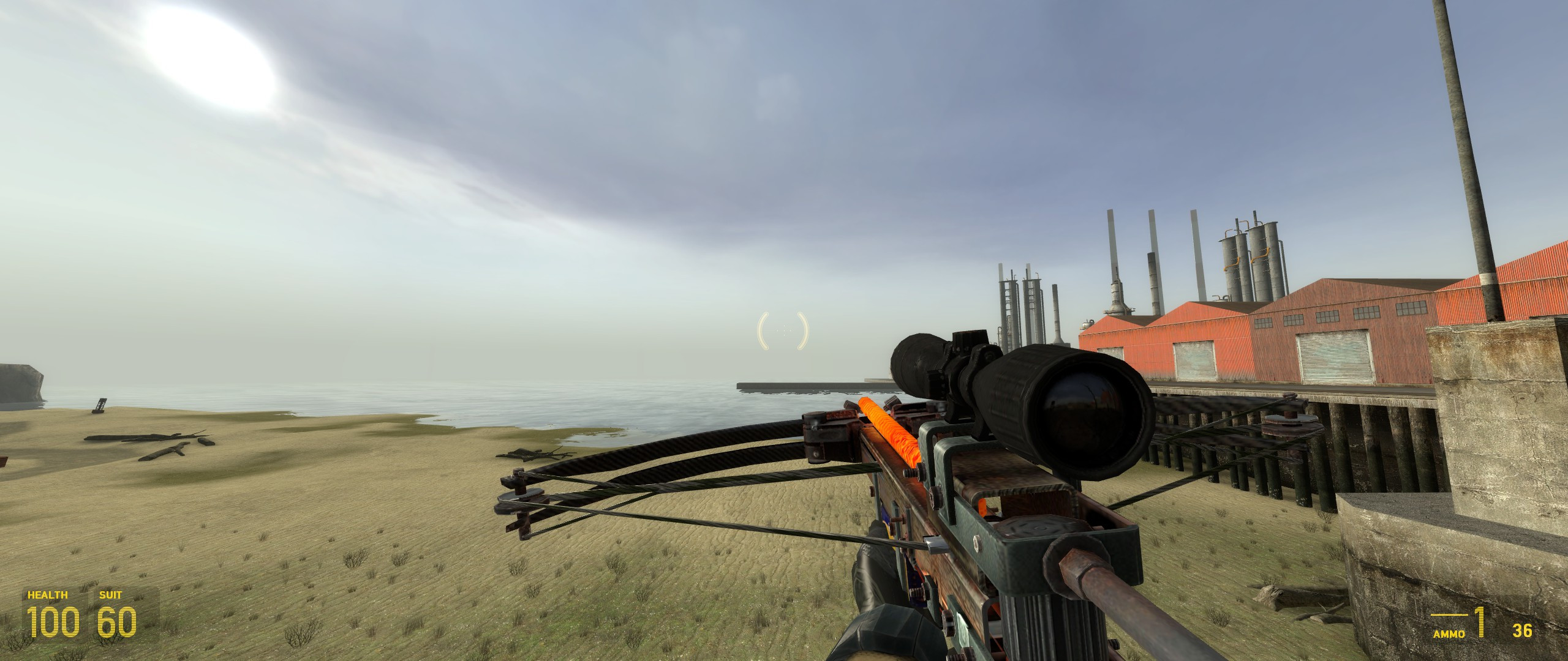 HLA style H.E.V hands and arms Mod for Half-Life 2 | HL2 Mods