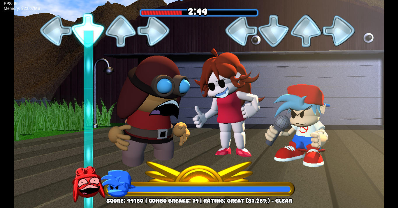 Polygonized Manifestation in the Hills Mod for Friday Night Funkin ...