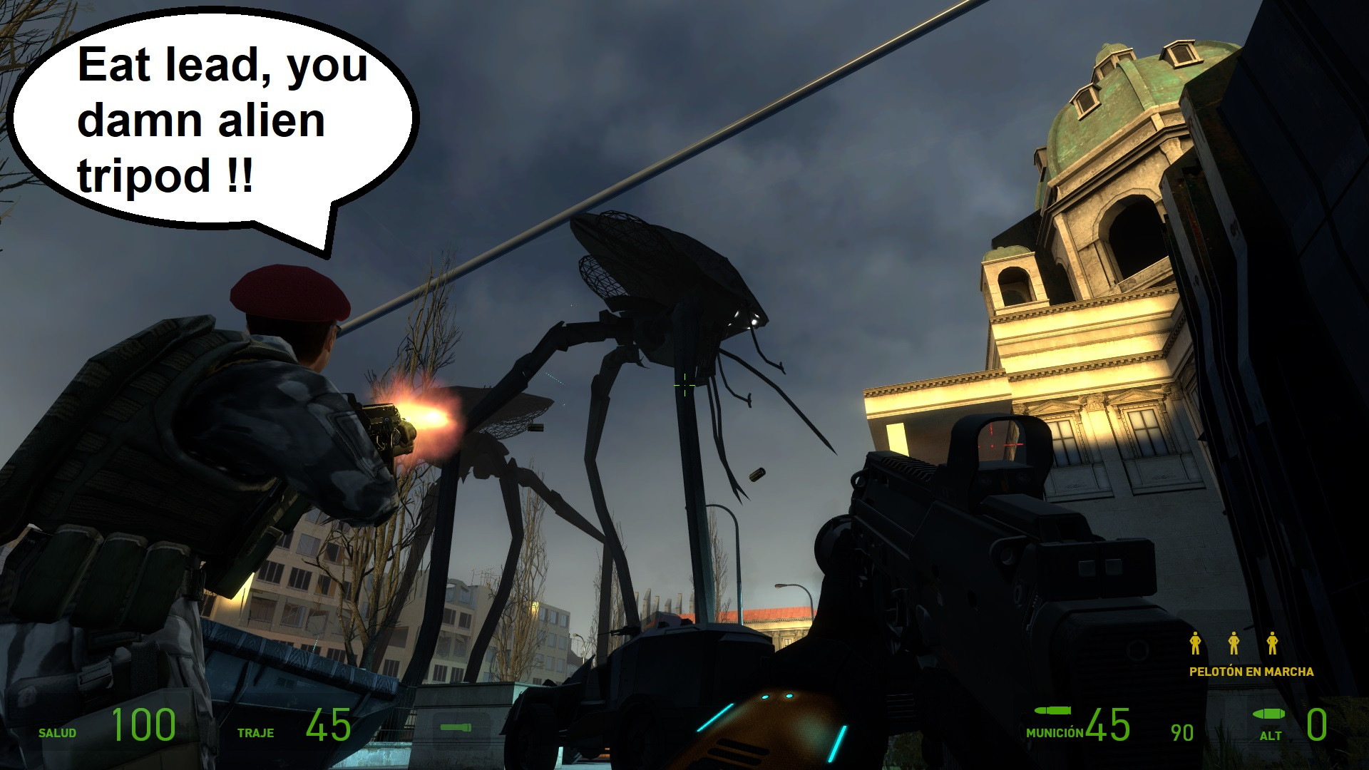 Tripod replaces Strider (BETA) Mod for Half-Life 2 | HL2 Mods