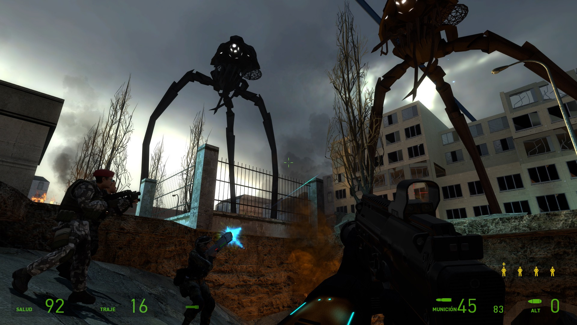 Tripod replaces Strider (BETA) Mod for Half-Life 2 | HL2 Mods