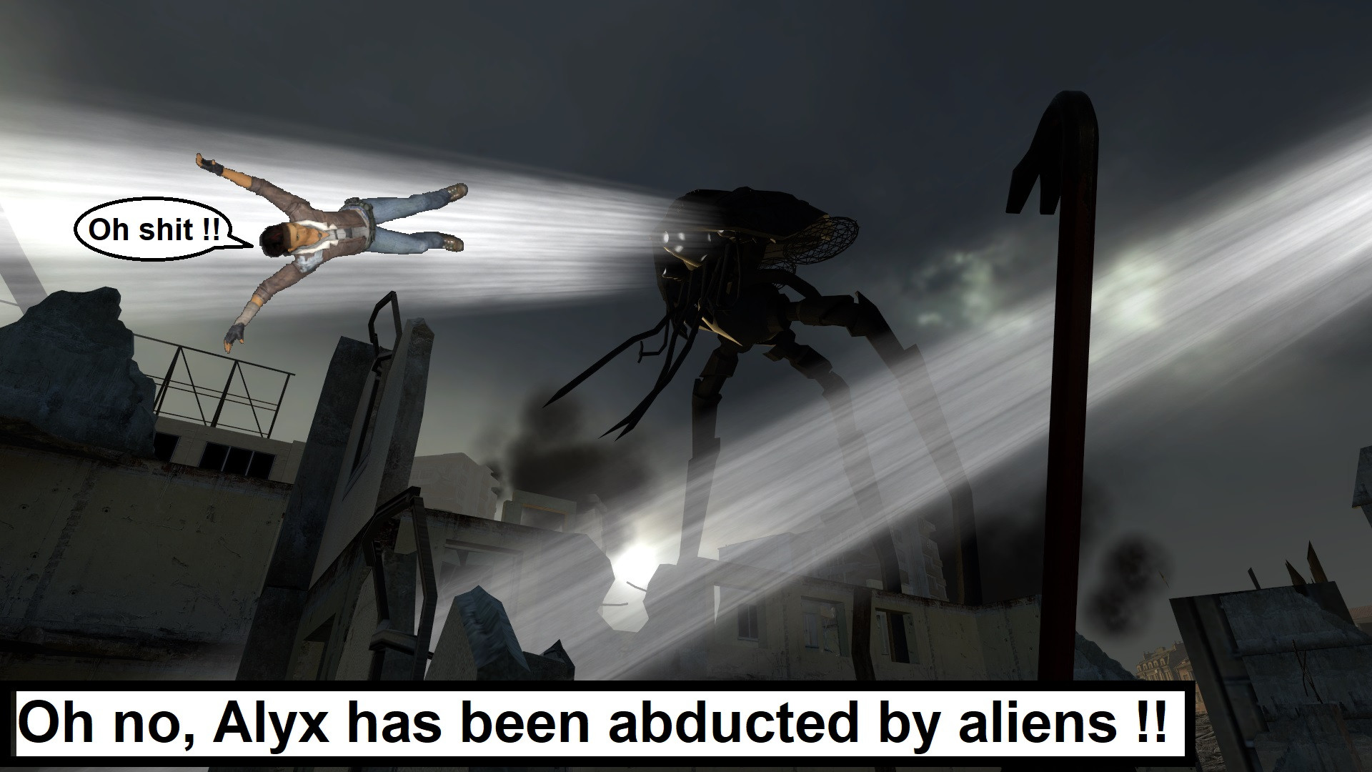 Tripod replaces Strider (BETA) Mod for Half-Life 2 | HL2 Mods