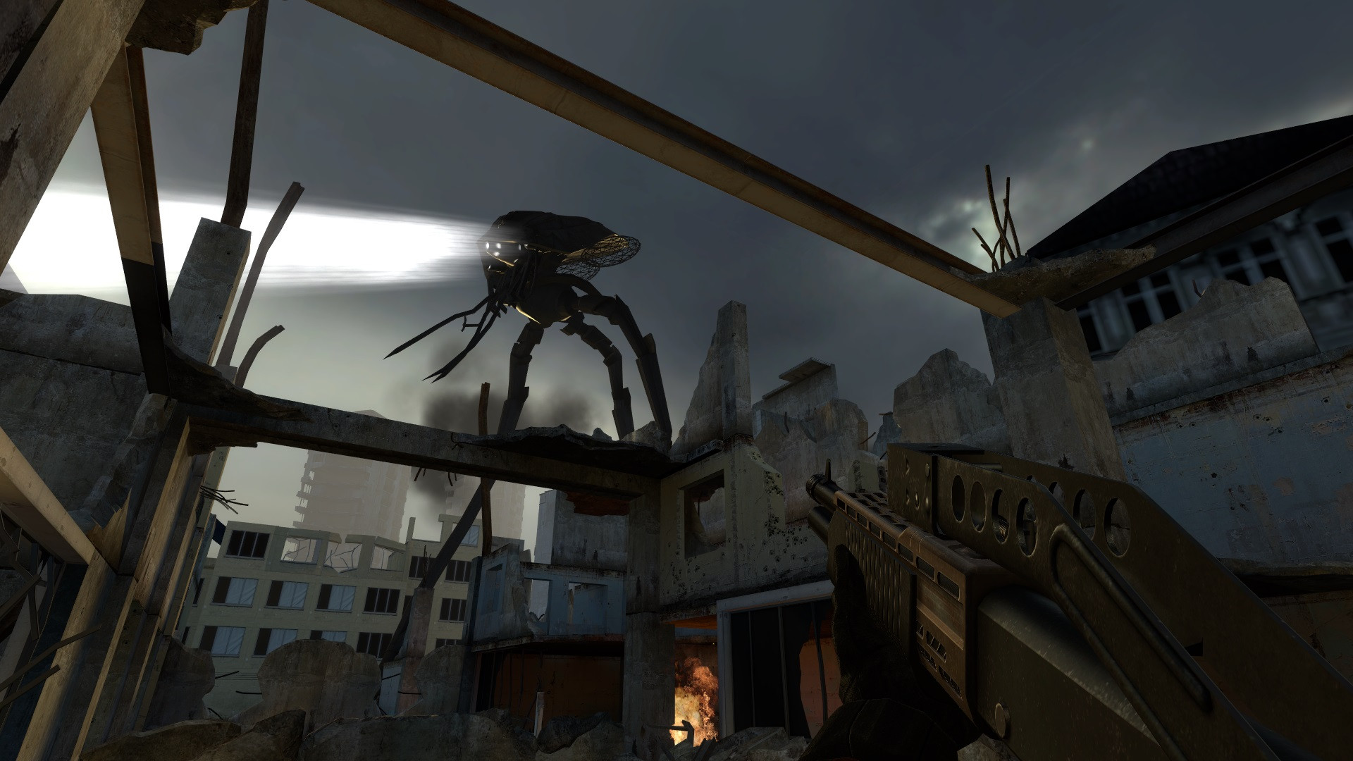 Tripod replaces Strider (BETA) Mod for Half-Life 2 | HL2 Mods