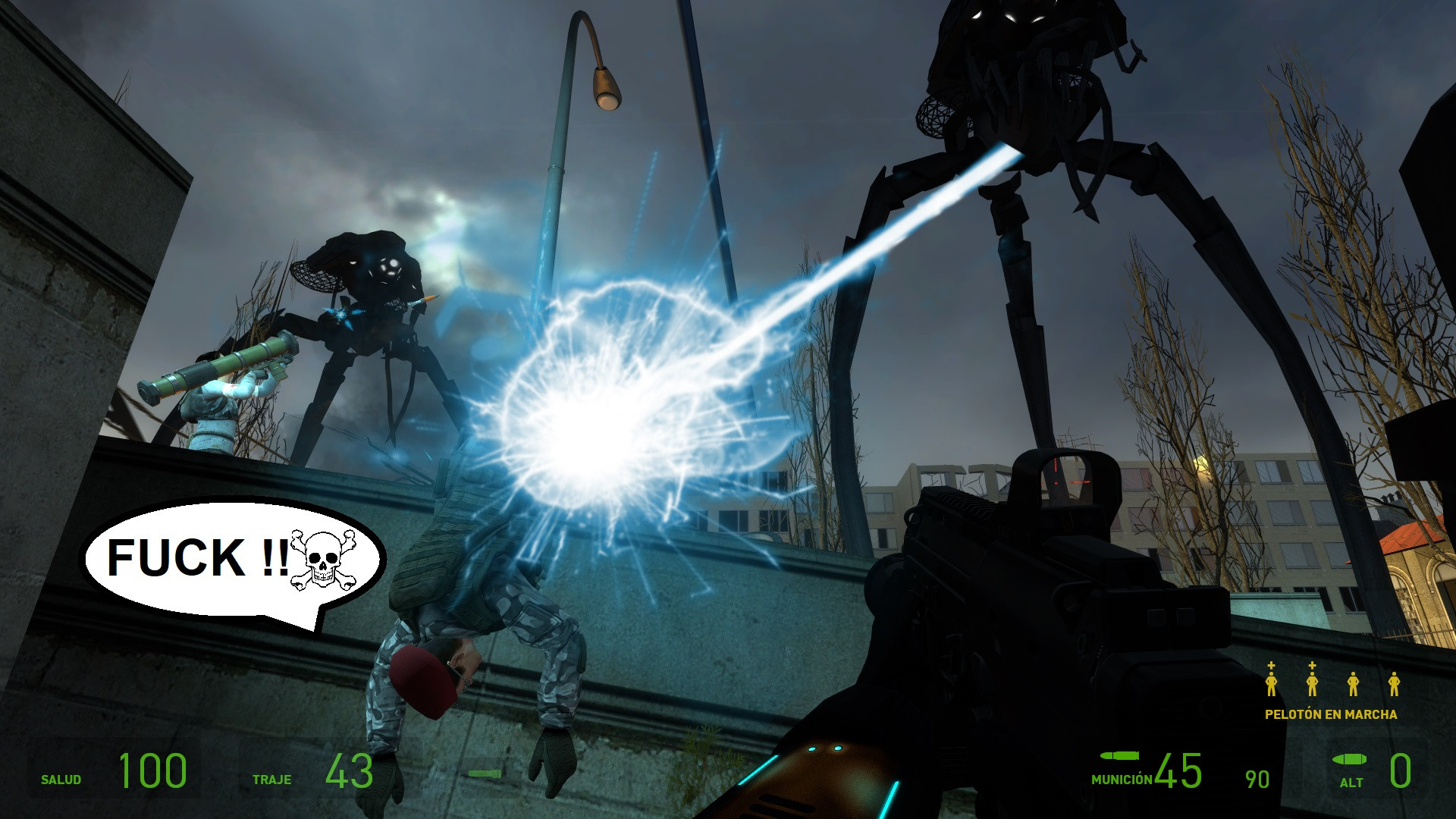 Tripod replaces Strider (BETA) Mod for Half-Life 2 | HL2 Mods